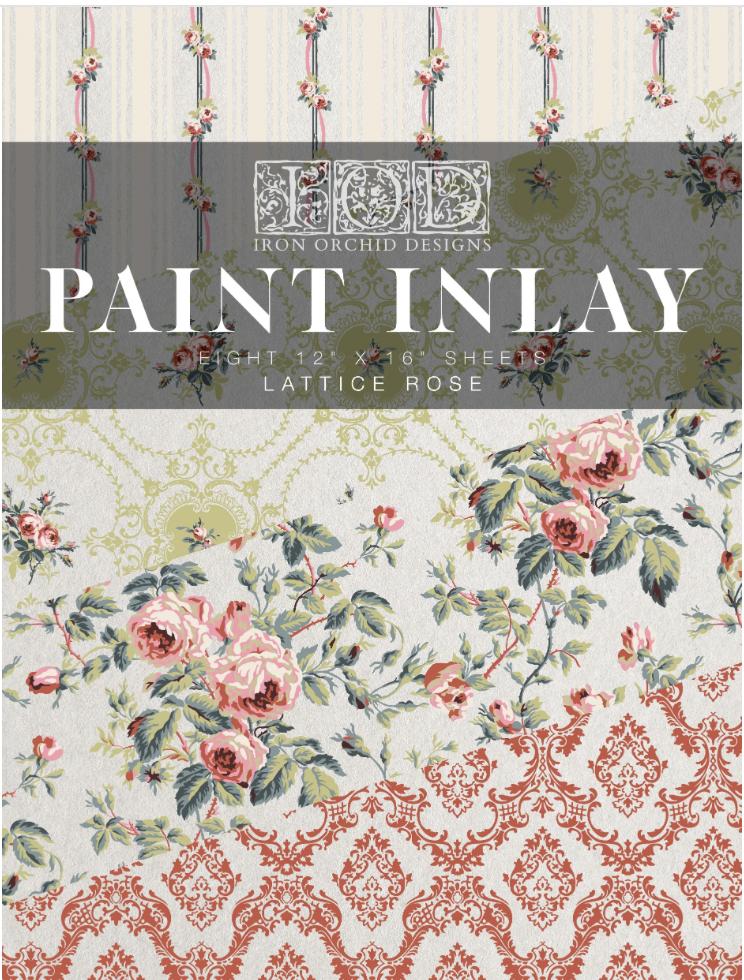 IOD Paint Inlays from Decoupage Central.