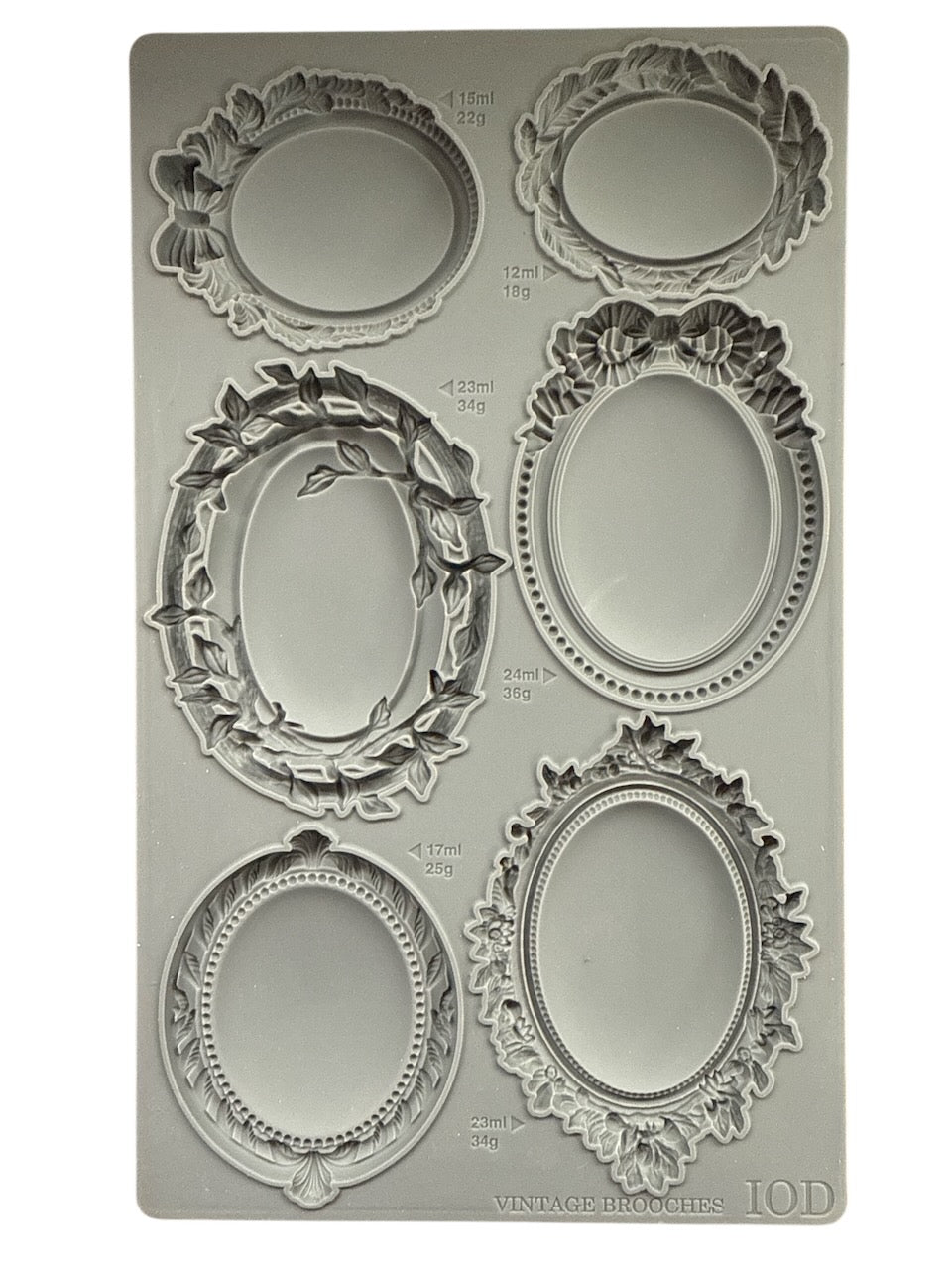 IOD Vintage Brooches Mould, 6" x 10" – Decoupage Central